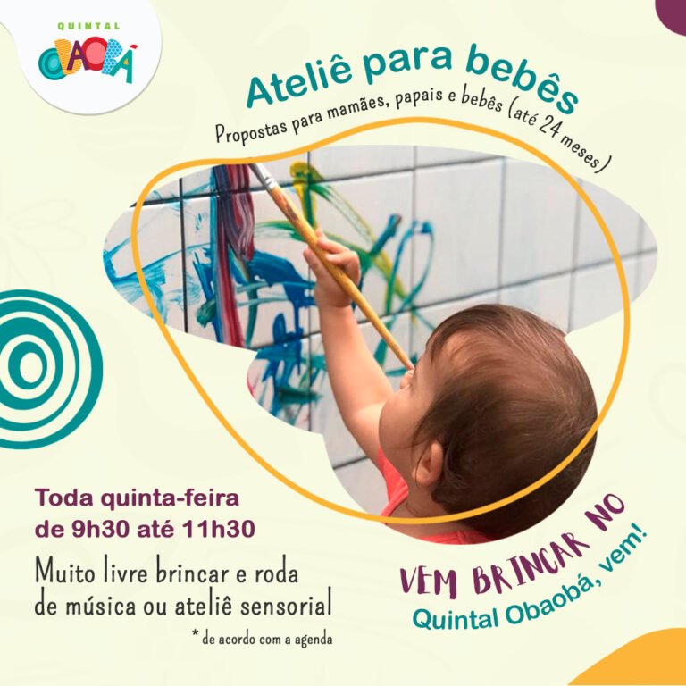 Ateliês para Bebês – Quintal Obaoba